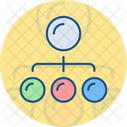 Flow Chart Icon - Download in Flat Style