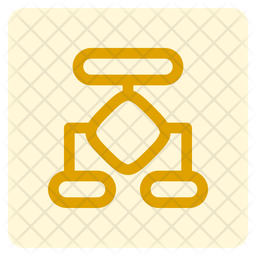 Flow chart Icon - Download in Flat Style