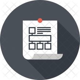 Flowchart Icon - Download in Flat Style