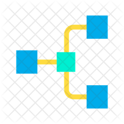 Flowchart Icon - Download in Flat Style