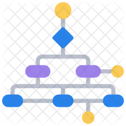 Flowchart Icon - Download in Flat Style
