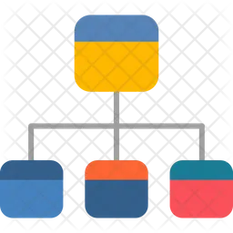 Flowchart Icon - Download in Flat Style