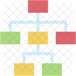 Flowchart Icon - Download in Flat Style