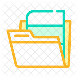 Folder Icon - Download in Dualtone Style