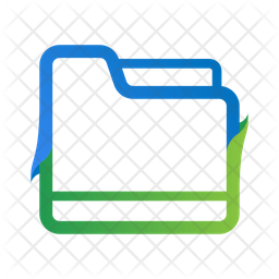 Folder Icon - Download in Dualtone Style