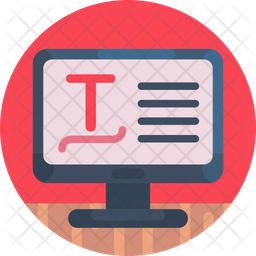 Formatting Icon - Download in Flat Style