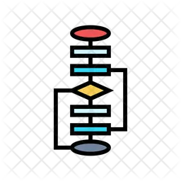 Genetic Algorithm Icon - Download in Colored Outline Style