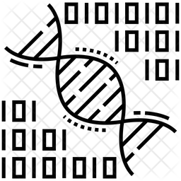 Genetic Engineering Icon - Download in Line Style