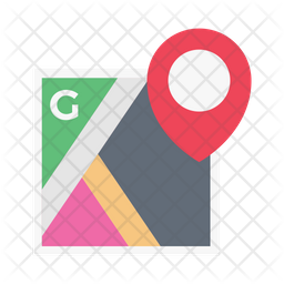 Google Map Icon - Download in Flat Style