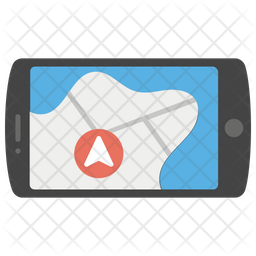 Google Maps Icon - Download in Flat Style
