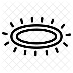 Halo Icon - Download in Line Style