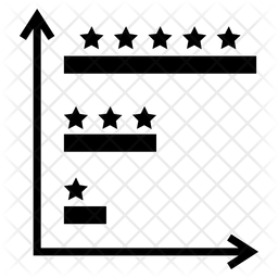 Horizontal graph Icon - Download in Glyph Style