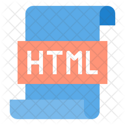 Html file Icon - Download in Flat Style