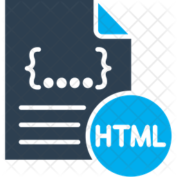 Html file Icon - Download in Dualtone Style