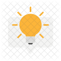 Idea Bulb Icon - Download in Flat Style