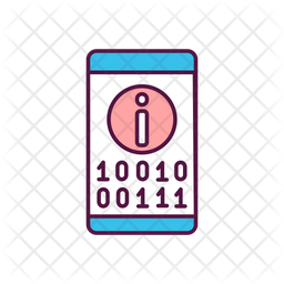 Information architecture Icon - Download in Colored Outline Style