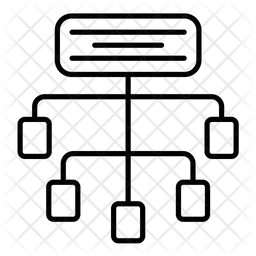 Information Architecture Icon - Download in Line Style