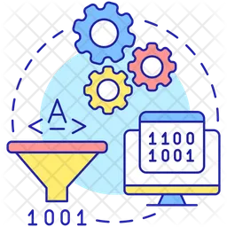 Integrated development environment Icon - Download in Colored Outline Style