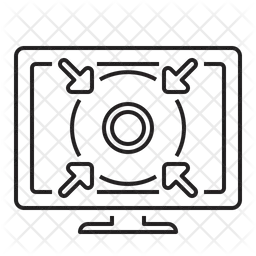 Integrated Development Environment Icon - Download in Line Style