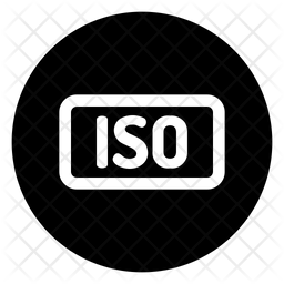 Iso Icon - Download in Glyph Style