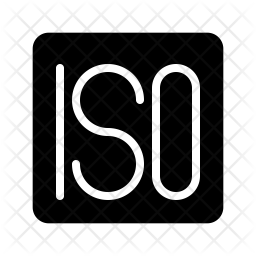 Iso Icon - Download in Glyph Style