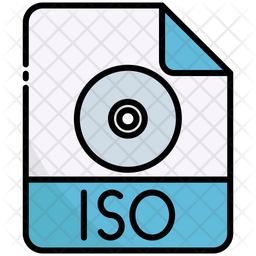 Iso Icon - Download in Colored Outline Style