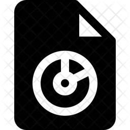 Iso File Icon - Download in Glyph Style