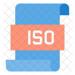 Iso file Icon - Download in Flat Style