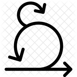 Iteration Icon of Line style - Available in SVG, PNG, EPS, AI & Icon fonts