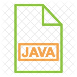 Java File Icon - Download in Line Style