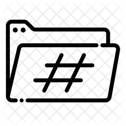 Javascript Directory Icon - Download in Line Style