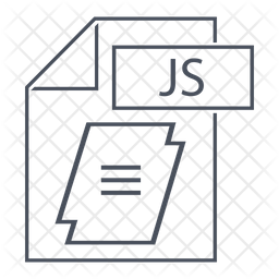 Js file Icon - Download in Line Style