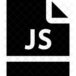 Js File Icon - Download in Glyph Style