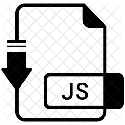 Js file Icon - Download in Glyph Style