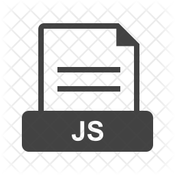 Js file Icon - Download in Glyph Style