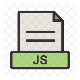 Js file Icon - Download in Colored Outline Style