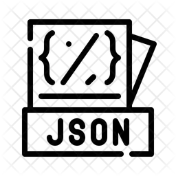 Json Format Icons, Logos, Symbols - Free Download in SVG, PNG