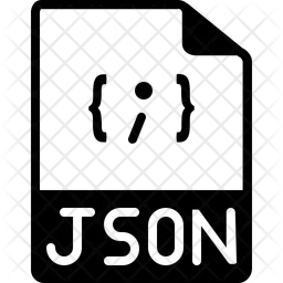 Json Format Icons, Logos, Symbols - Free Download in SVG, PNG