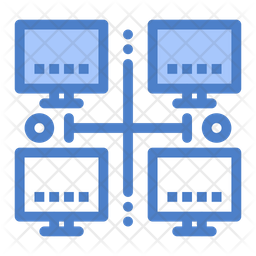 Lan Connection Icon - Download in Dualtone Style