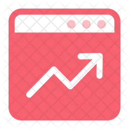 Line Chart Icon - Download in Flat Style