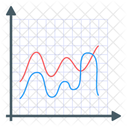 Line Graph Icon - Download in Flat Style