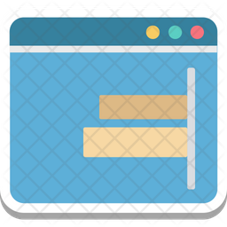 Line Spacing Icon - Download In Colored Outline Style