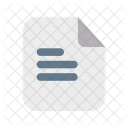 List File Icon - Download in Flat Style
