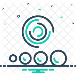 Loading Icon - Download in Dual Tone Style