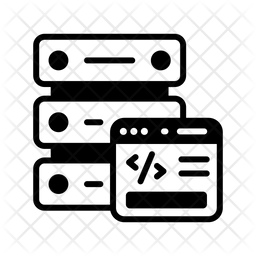 Machine Language Icon - Download in Dualtone Style