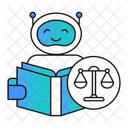 Machine Learning Icon - Download in Colored Outline Style