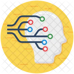 Machine learning Icon - Download in Flat Style