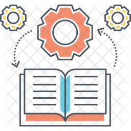 Machine Learning Icon - Download in Colored Outline Style