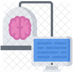 Machine learning Icon - Download in Flat Style