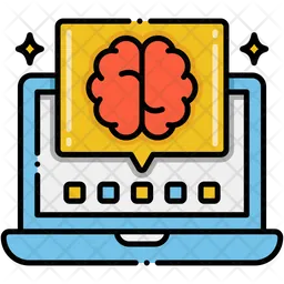 Machine Learning Platform Icon - Download in Colored Outline Style